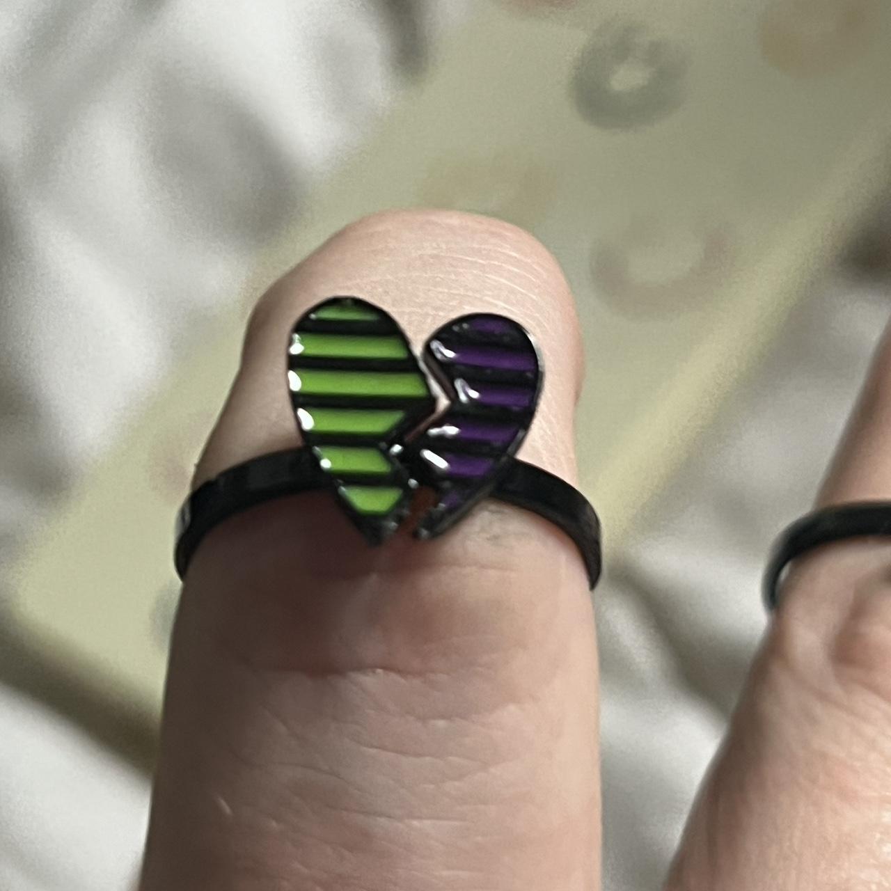 invader zim hot topic rings. never used; just been... - Depop
