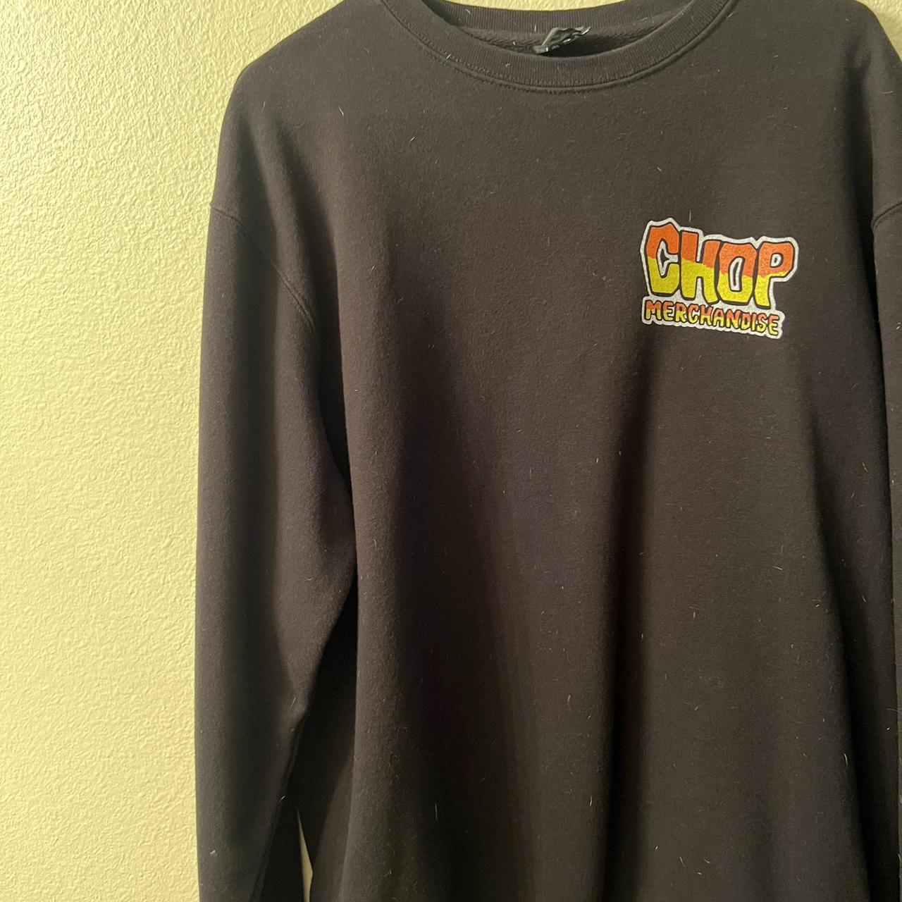 Chop merchandise sloth love chop sweater worn a few... - Depop