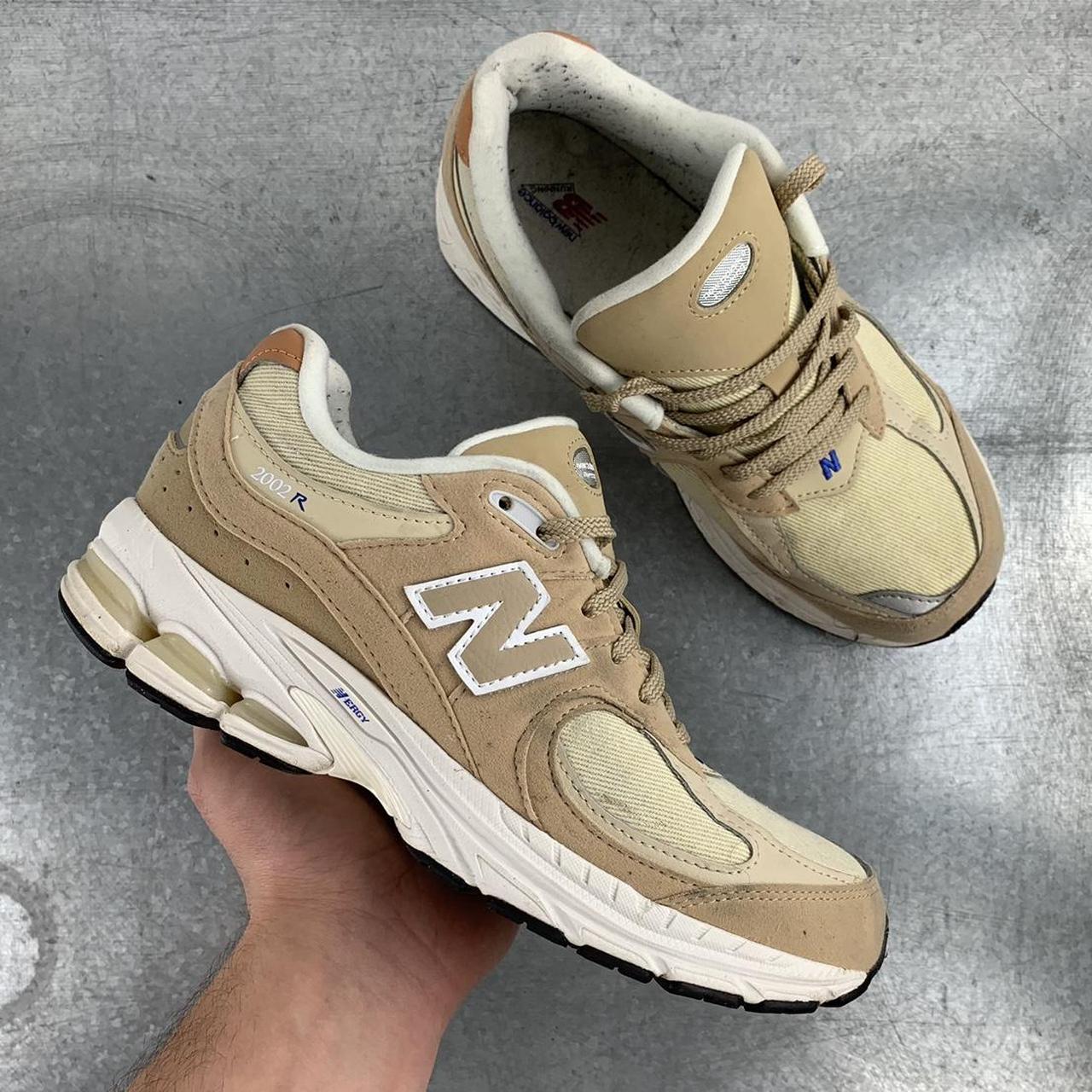 🧞‍♂️New Balance 2002R beige/cream 🔘Size: Uk 5.5... - Depop