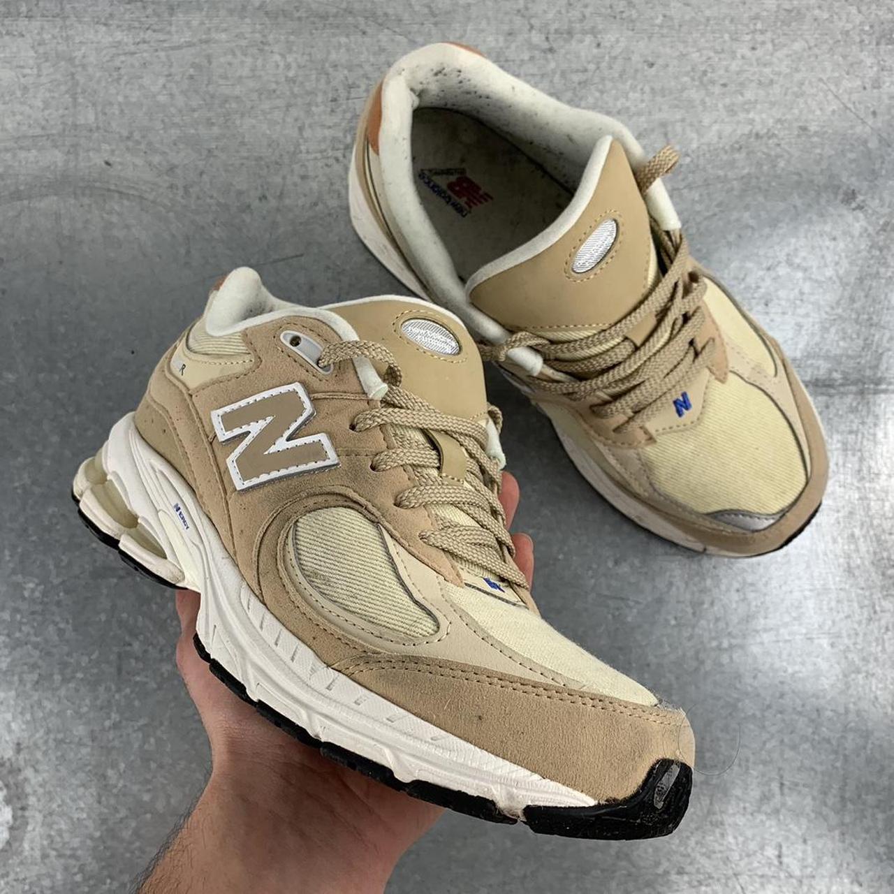 🧞‍♂️New Balance 2002R beige/cream 🔘Size: Uk 5.5... - Depop