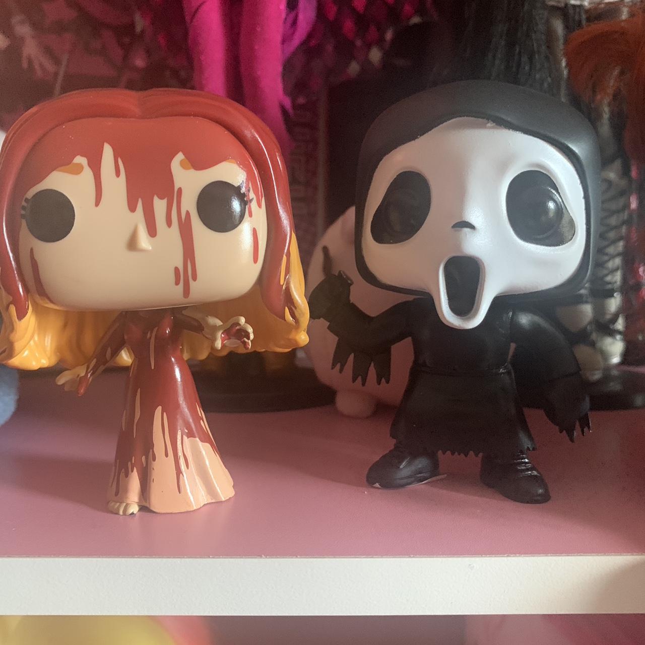 Horror funko pops! Both come with boxes I believe,... - Depop