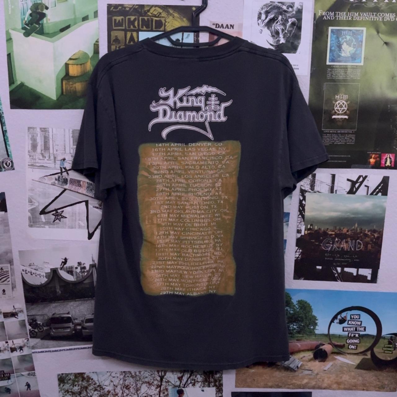 - 1998 King Diamond "Voodoo" Tour - Size XL | Depop