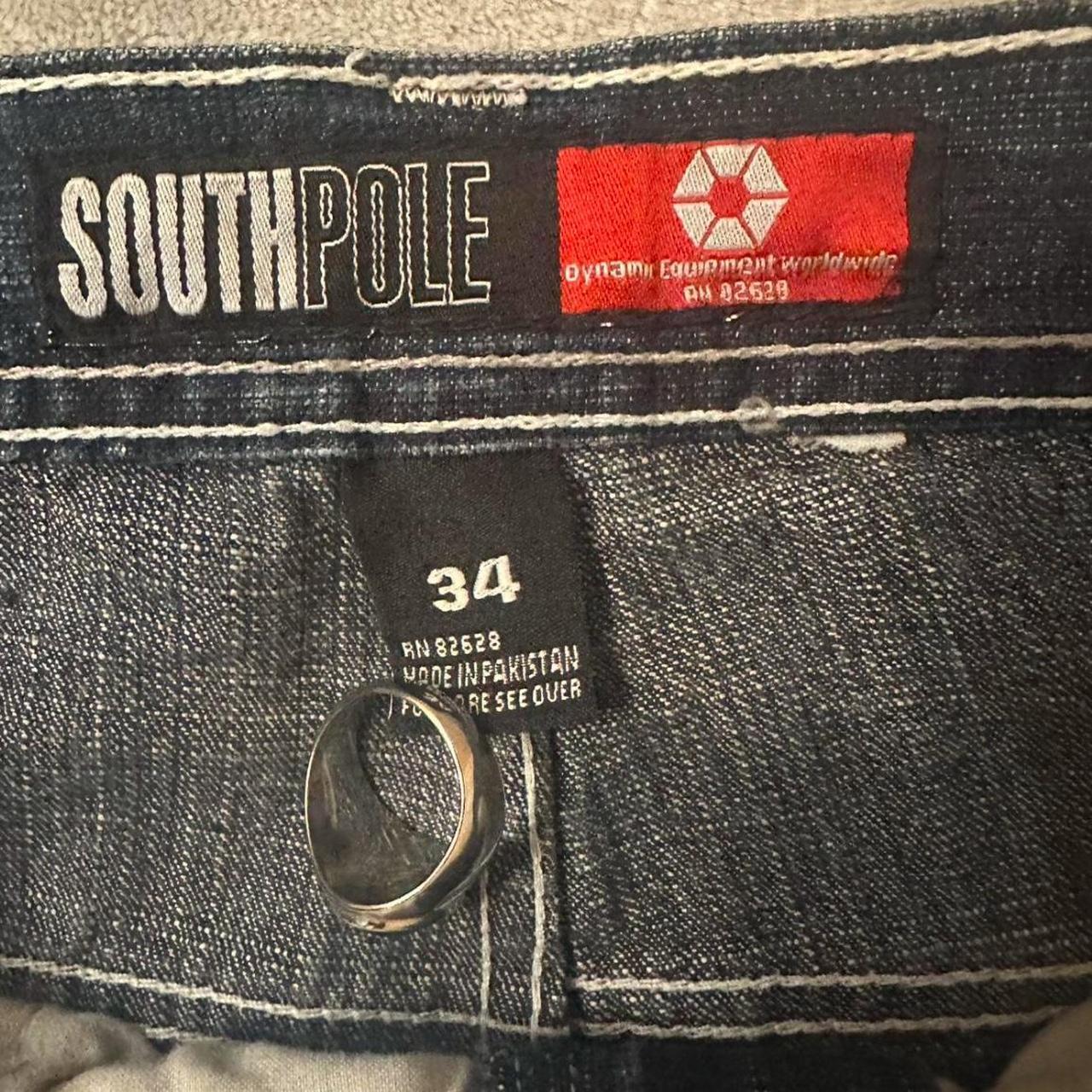 Southpole red tabs, would literally be like brand... | Depop
