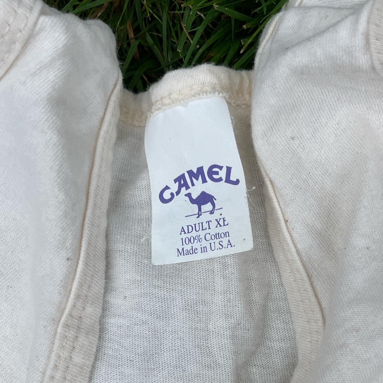 1995 vintage camel cigarette merch Single stitch... - Depop