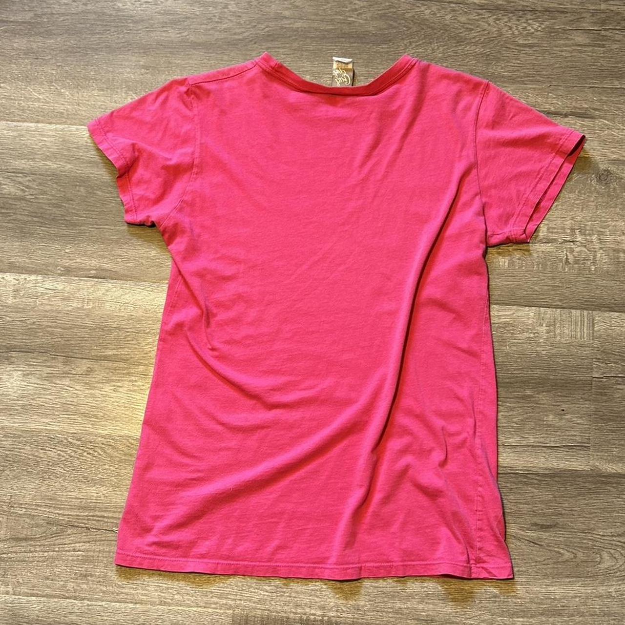 Large pink cruel girl T shirt with a small hole in... | Depop