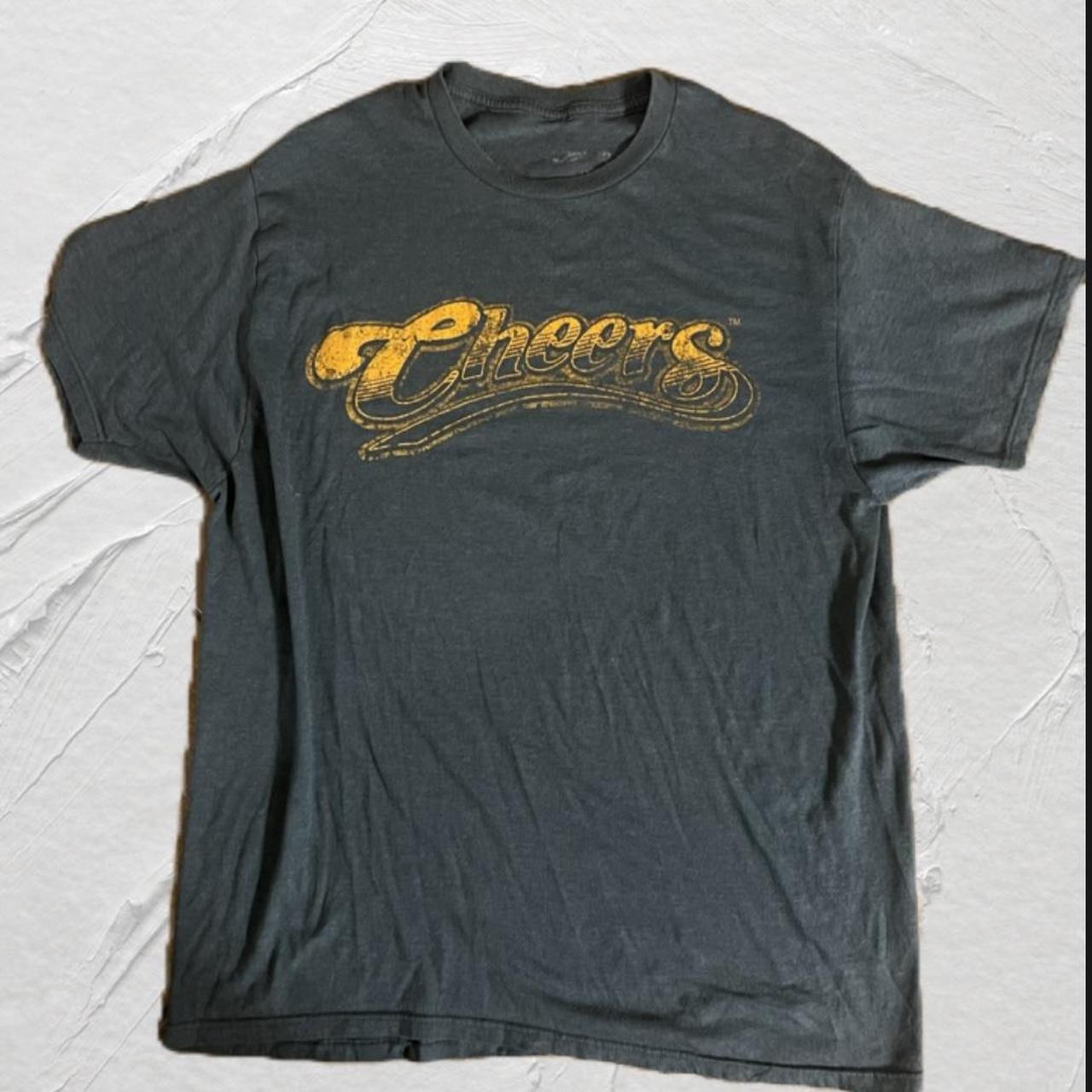 Cheers Bar Tv Show T Shirt SZ XL Retro Short Sleeve... - Depop