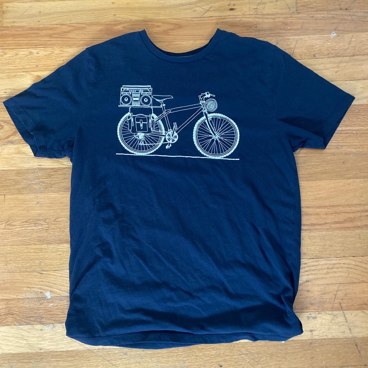 Old Navy Bicycle Tee Size Medium Depop