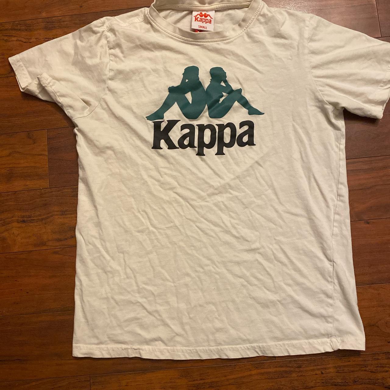 kappa tee size small - Depop