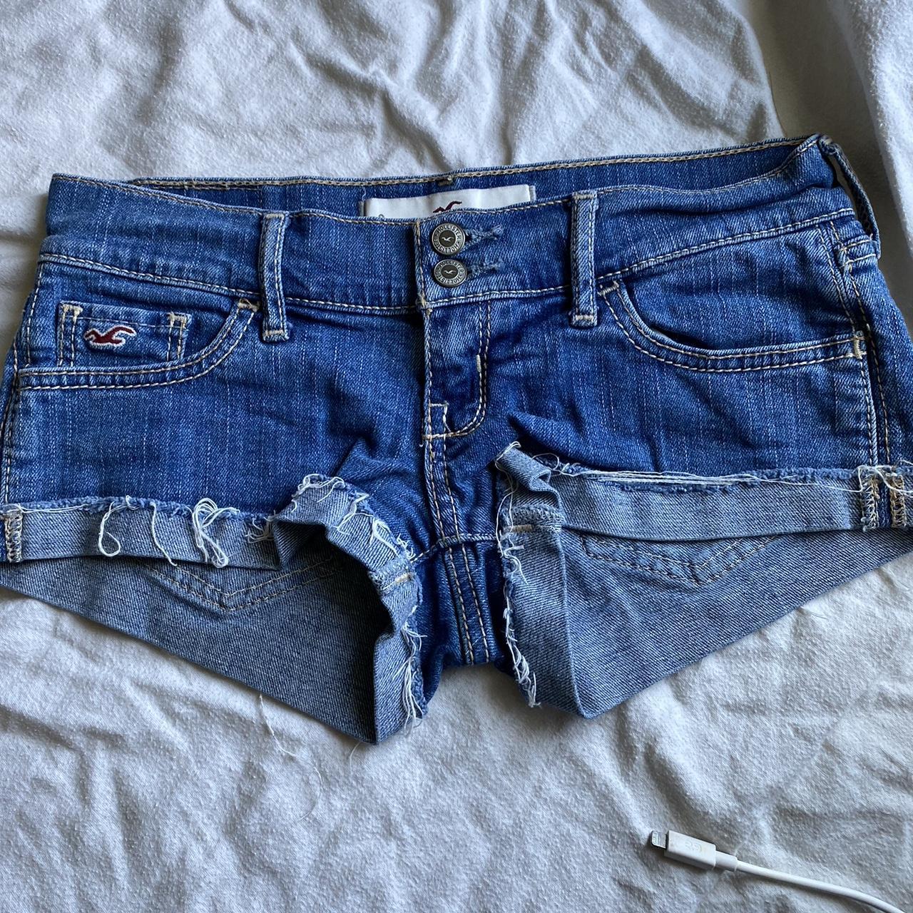 Low rise mini shorts Size 0 No noticeable flaws - Depop
