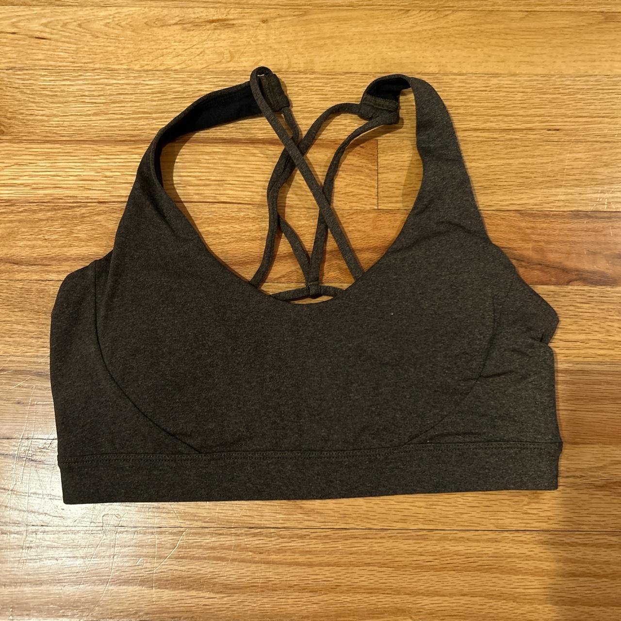 sports rei bra with pads lightly used good... - Depop