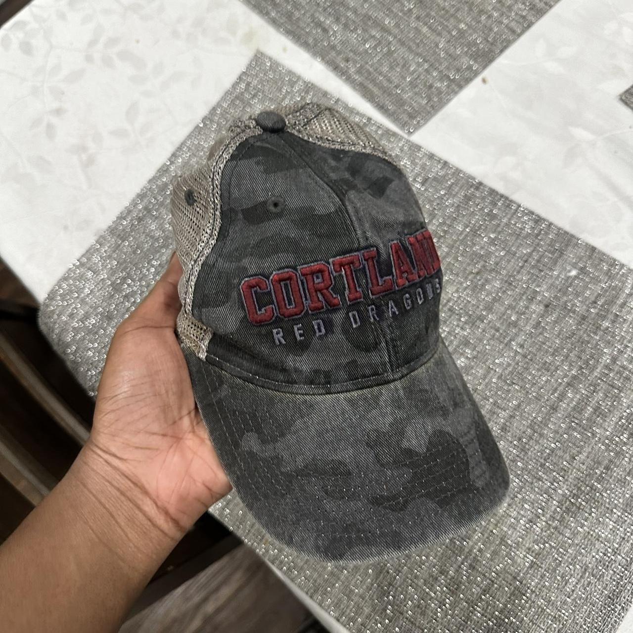 Red Dragon hat from Cortland, a streetwear-inspired... - Depop