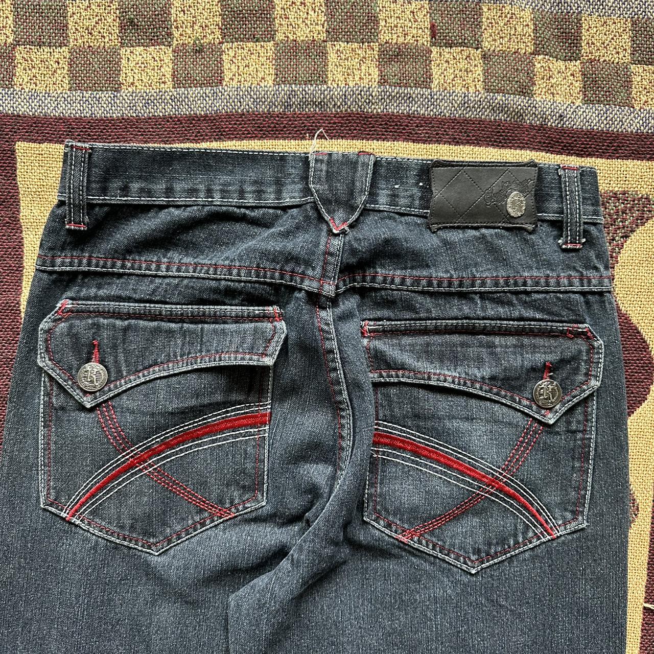 Baggy vintage Knockout jeans Wide leg Size 34 x 32... | Depop