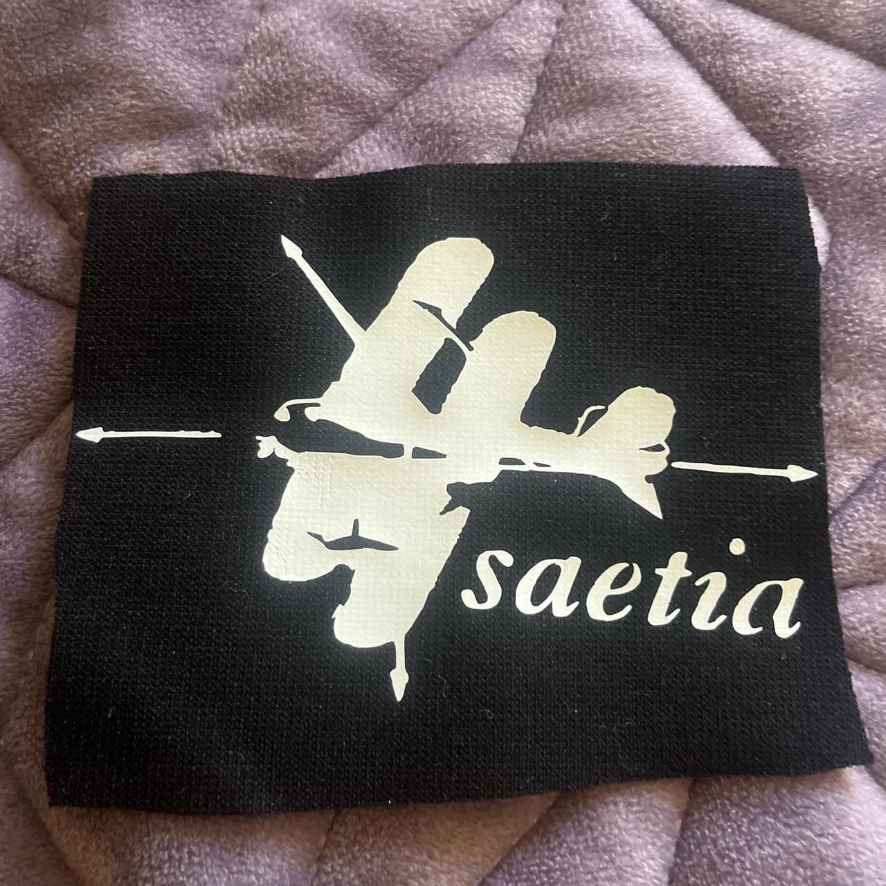 Saetia patch Vinyl #diy #patches #screamo - Depop