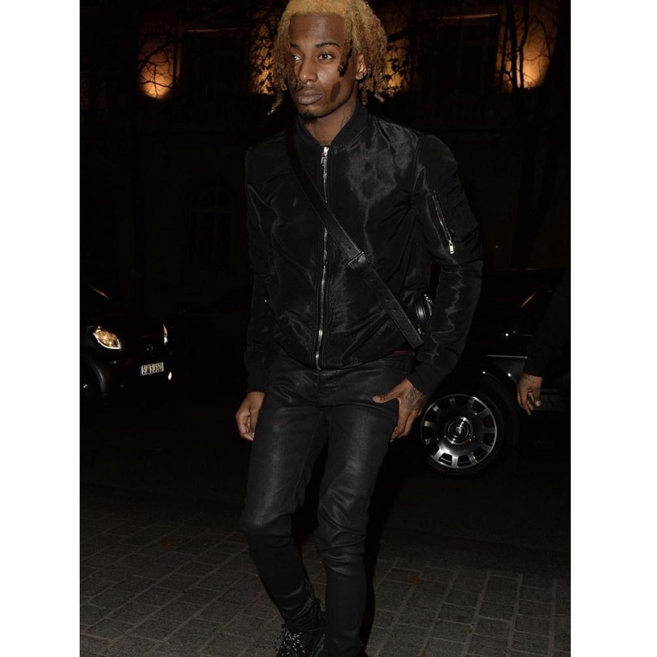 Rick Owens Waxed Detroit Waxed Denim as seen on... - Depop