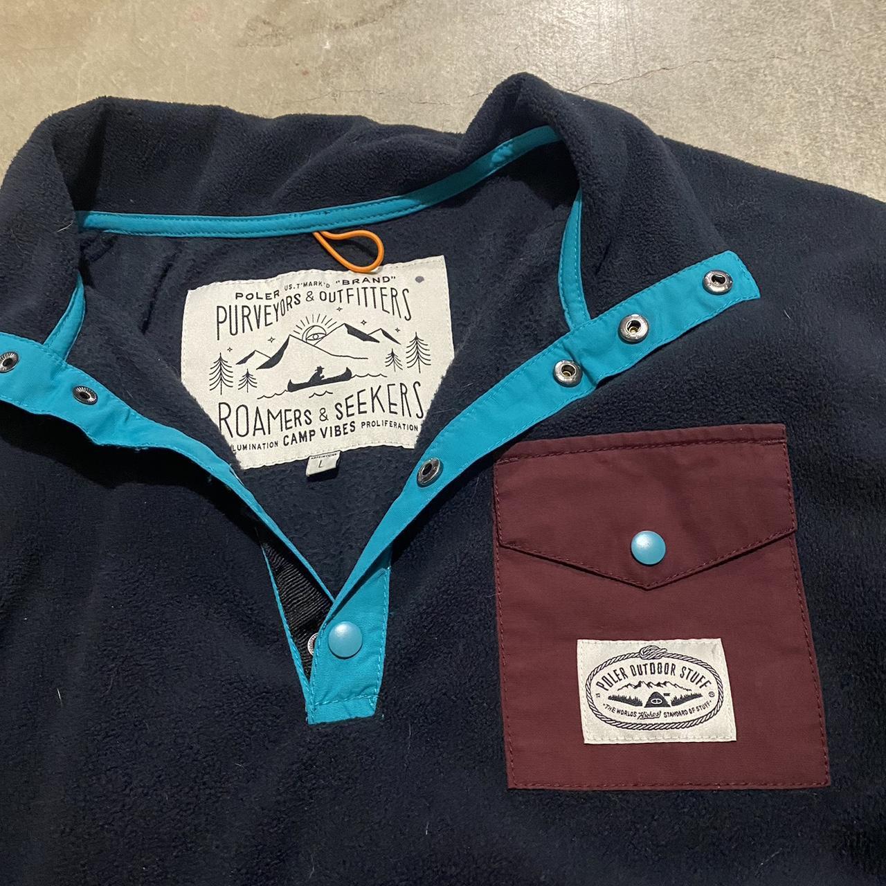 Large “Poler Outdoor Stuff” Fleece - Depop