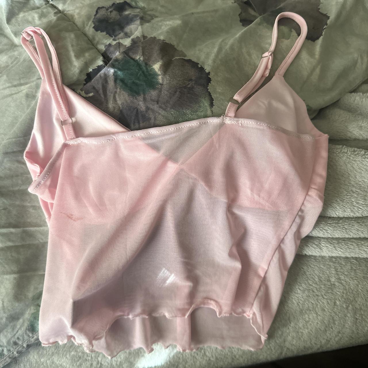 Light pink going out top | Depop