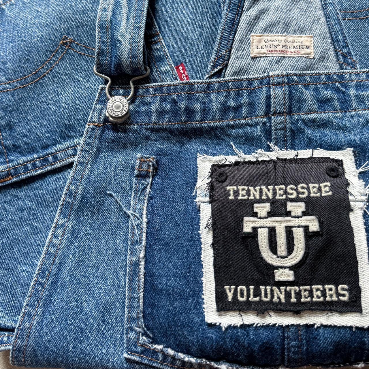 Upcycled Levi’s Tennessee Vols Vintage... - Depop