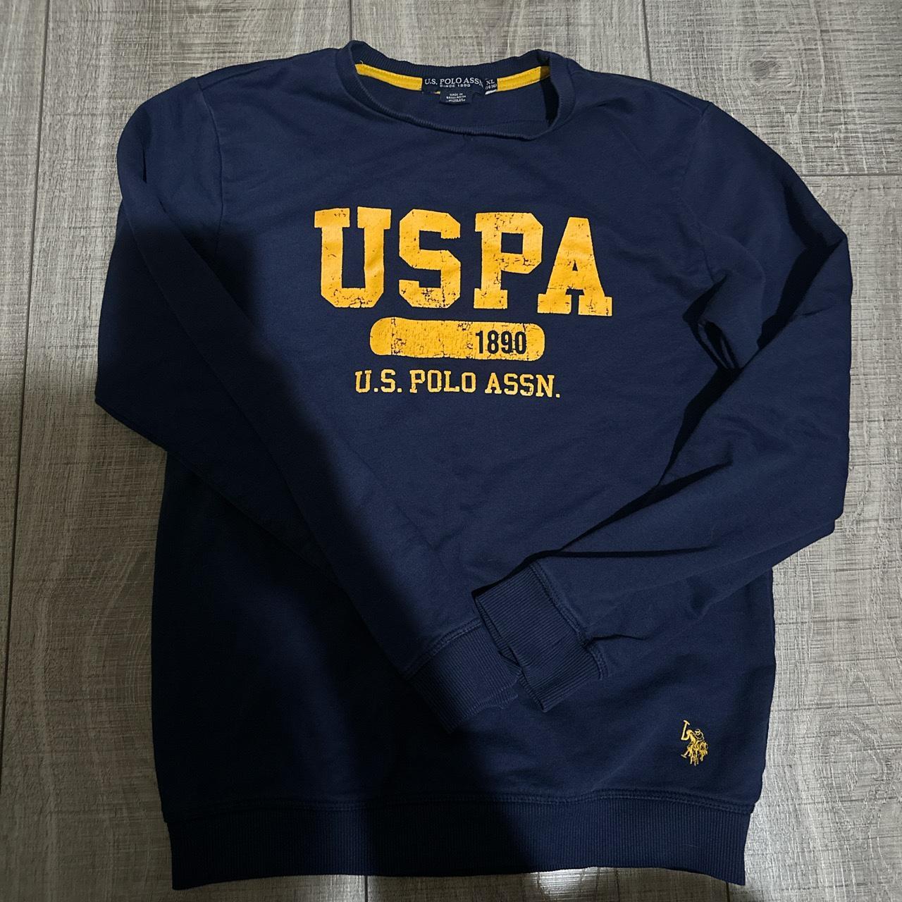 uspa polo crew neck size Small not xl - Depop