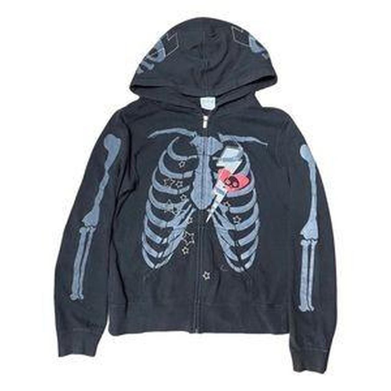 ‼️ISO‼️ In search of: Skelanimals rib cage hoodie... - Depop