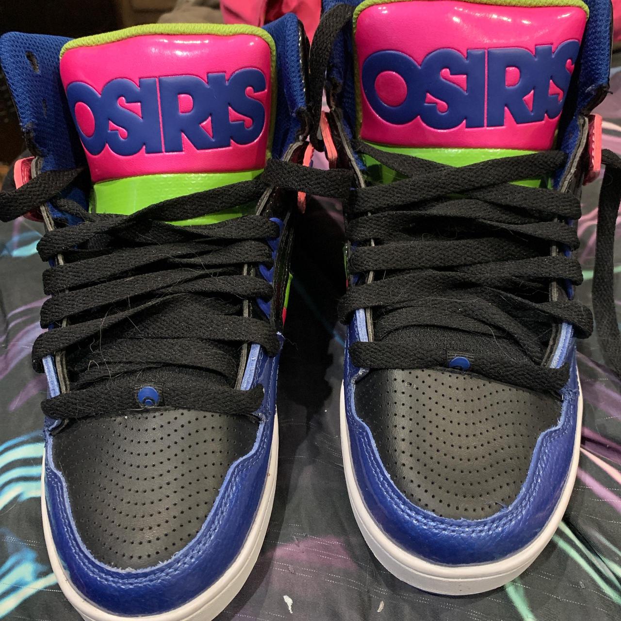 Neon Osiris Bronx slims shoes *offers and holds... - Depop