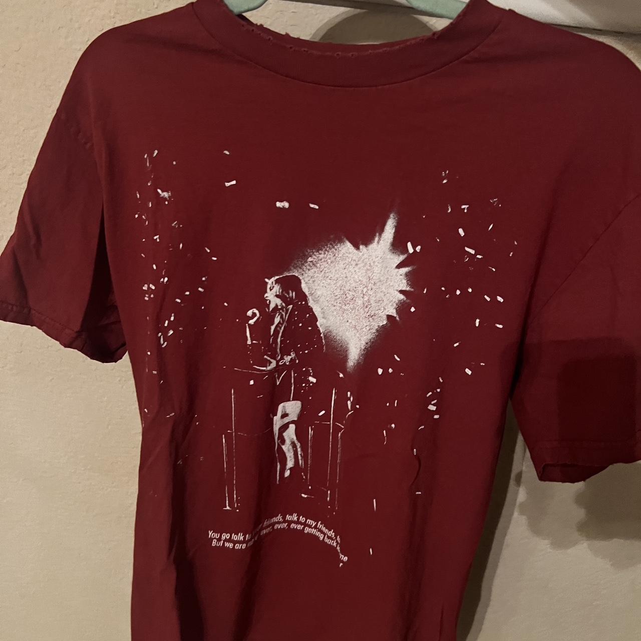 taylor swift red tv tee size M used slightly but no... - Depop