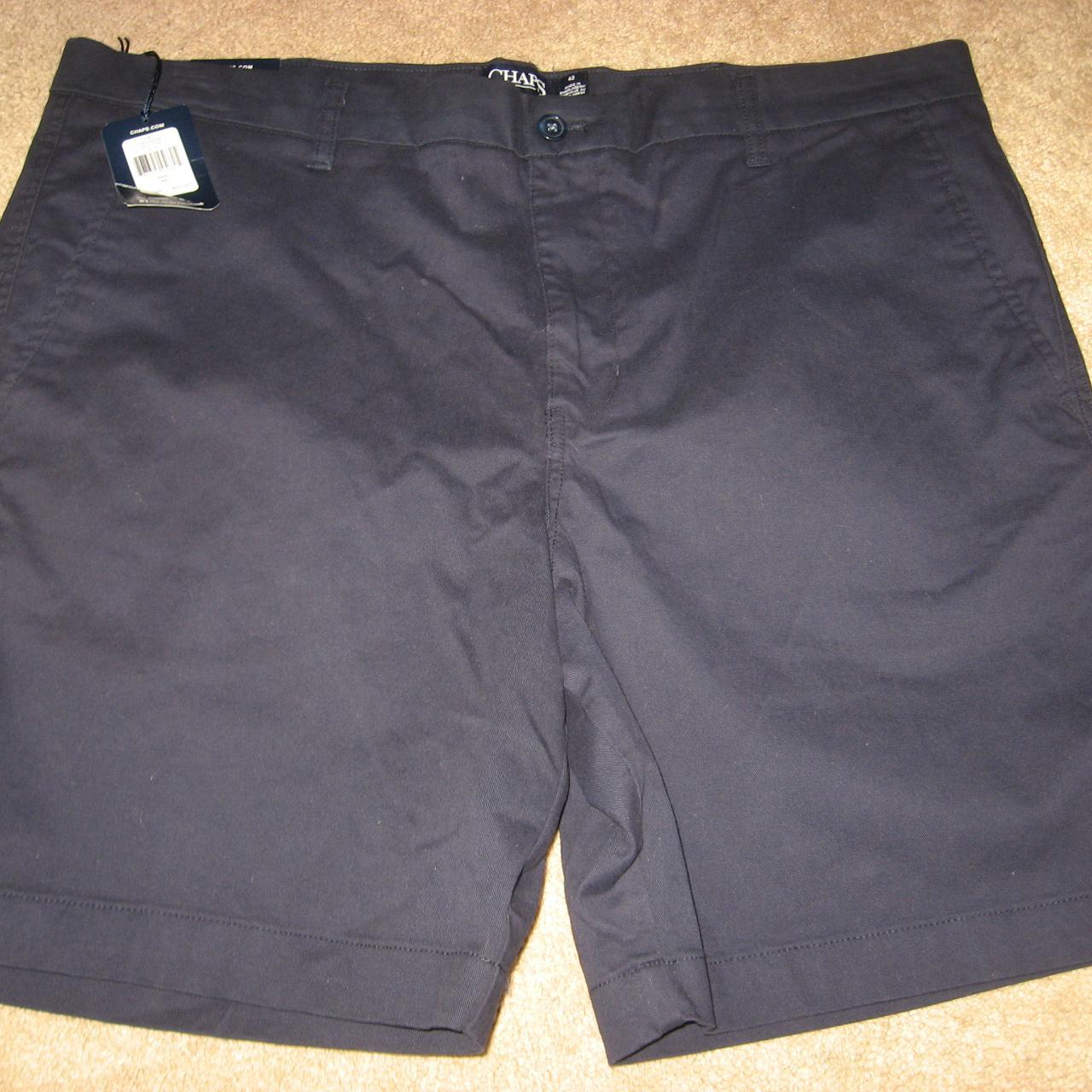 This pair of Mens NWT Navy CHAPS Stretch Cotton Flat... - Depop