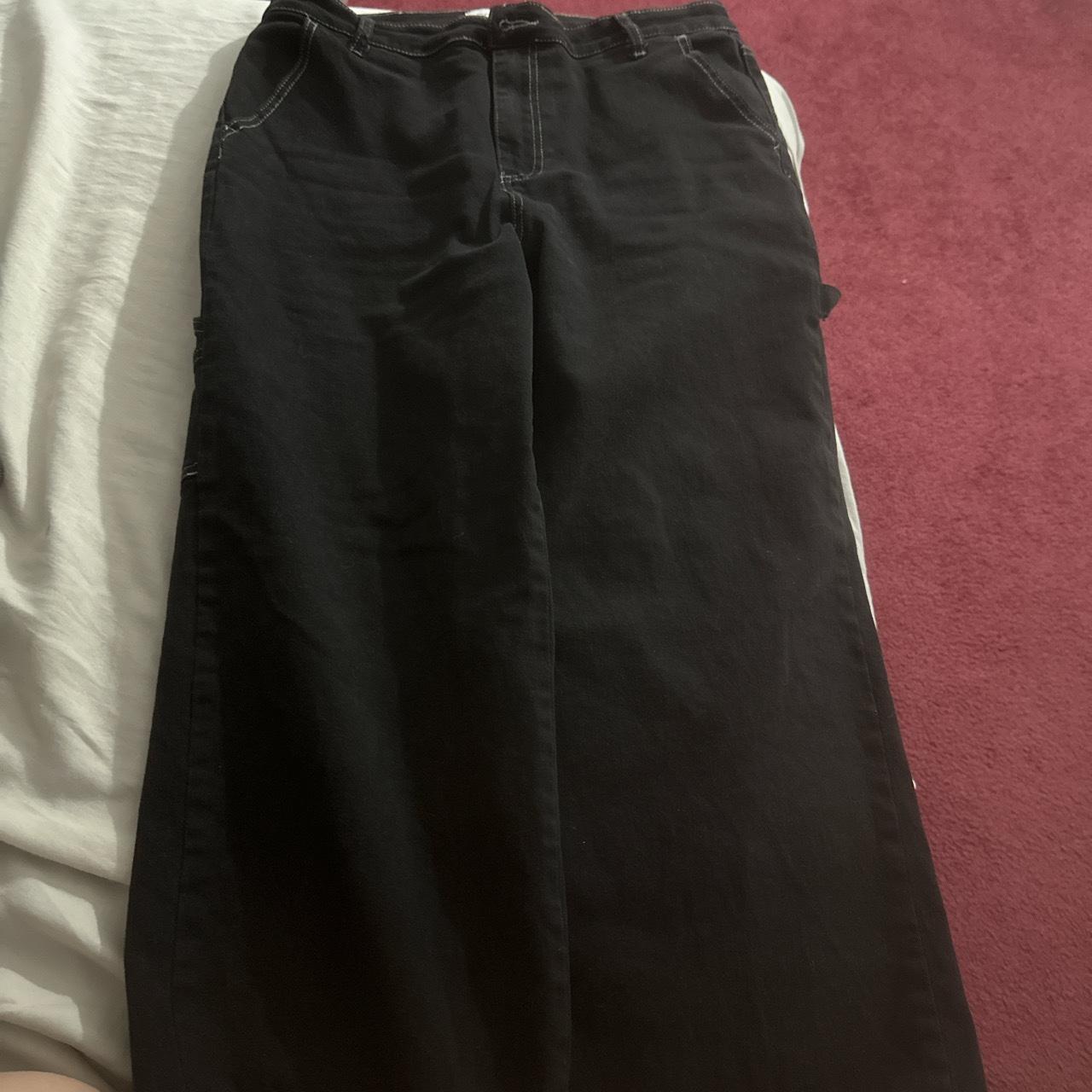 dark wash denim gogo jeans size 11/30. stretchable... - Depop