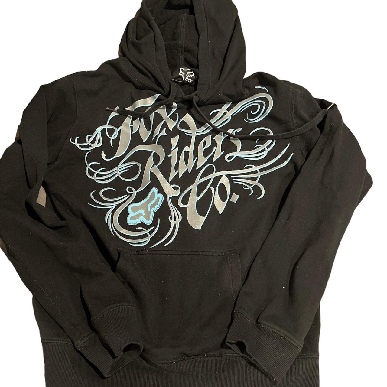 GAS ASF BLUE FOX HOOODIE REALLY CLEAN AND SIMPLE... - Depop