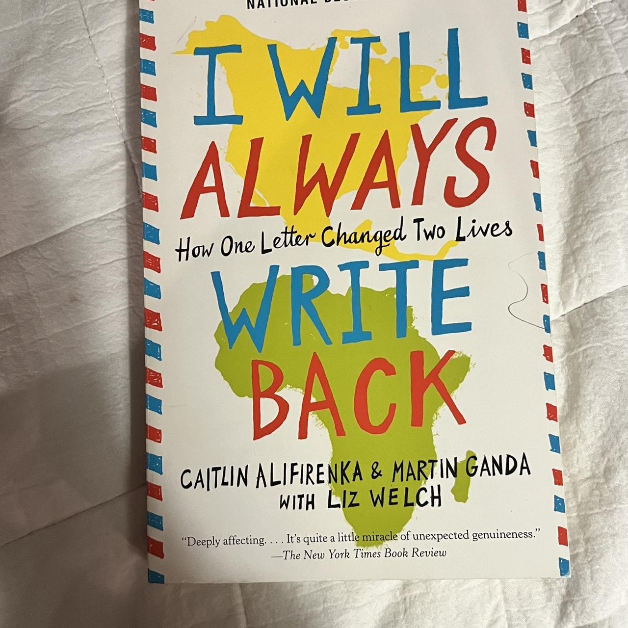 "I Will Always Write Back" by Caitlin Alifirenka and... - Depop