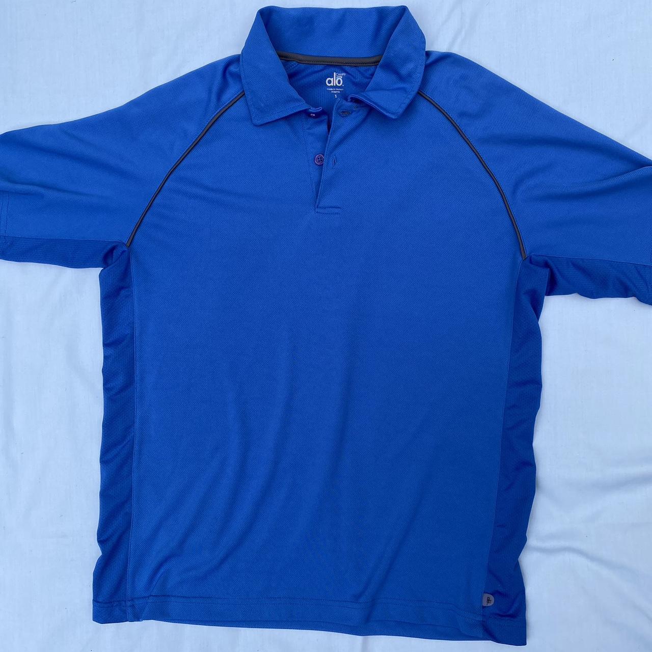 Alo coolfit golf performance polo venting on the... - Depop