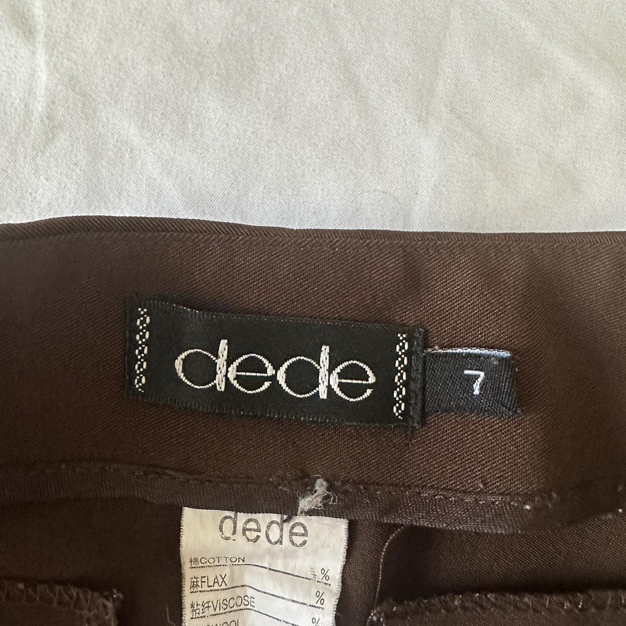 chrome hearts/ gothic chic style brown vintage dede... - Depop