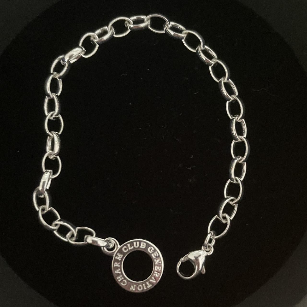 thomas sabo 925 sterling silver charm club bracelet... - Depop