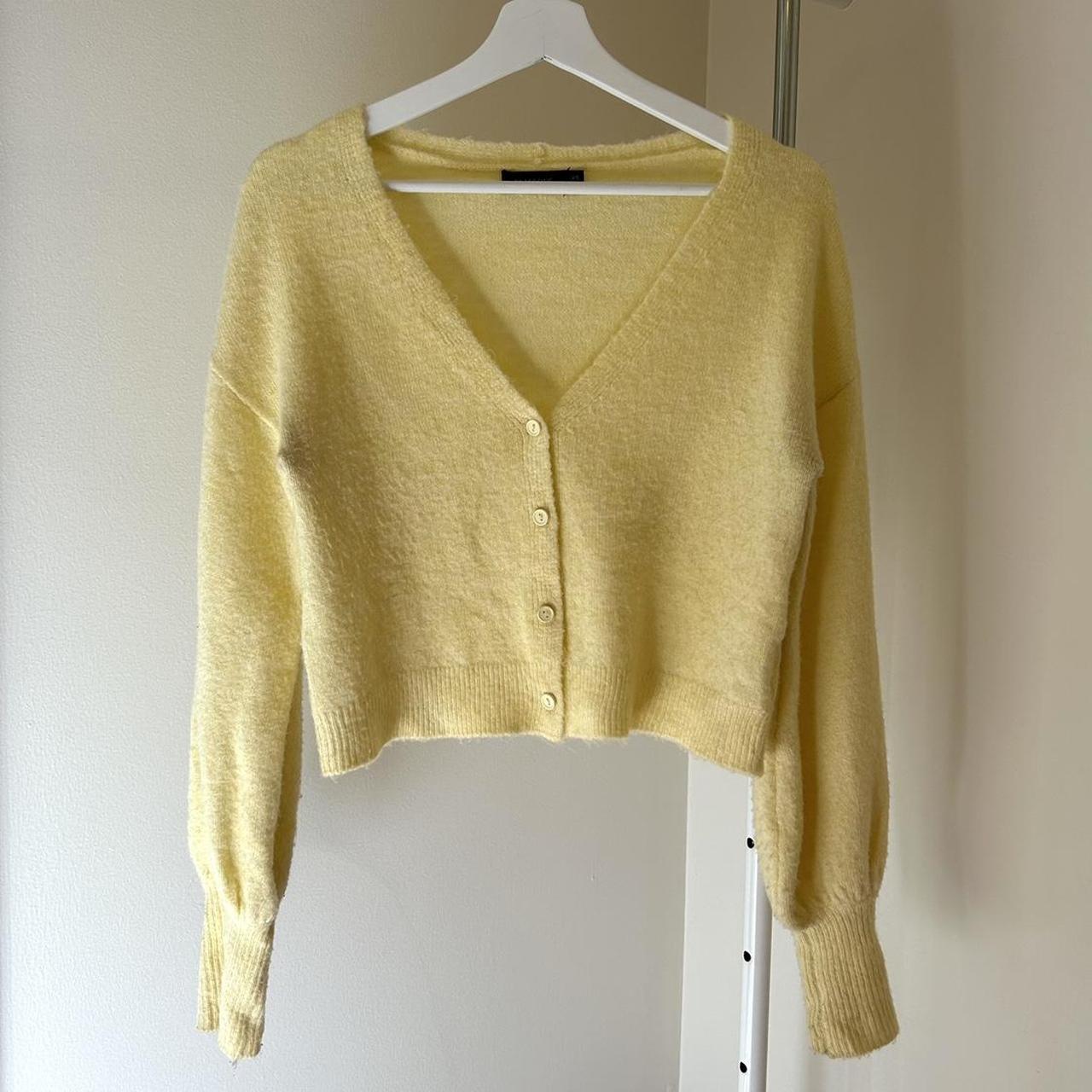 Glassons yellow cardigan. Size XS but is a more... - Depop