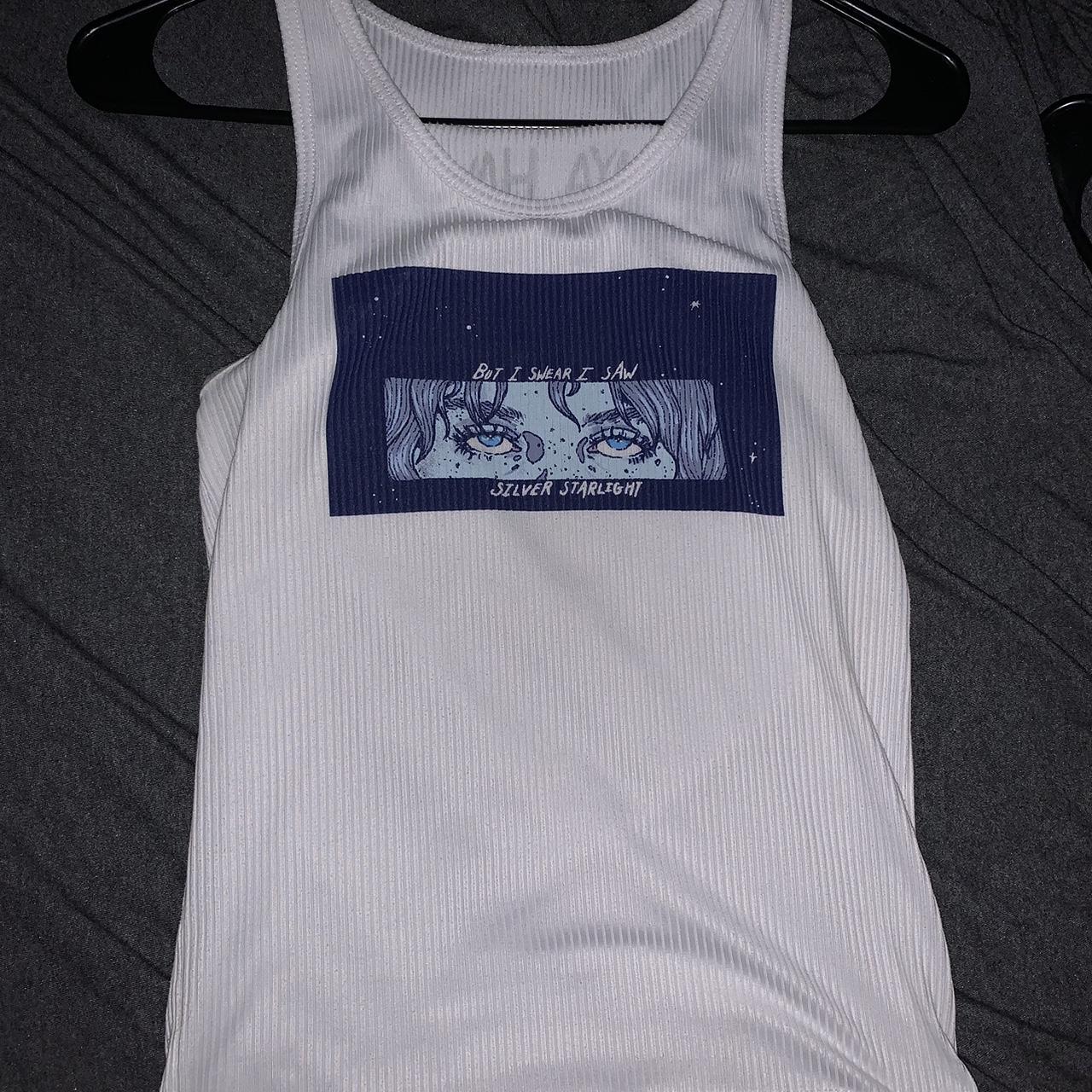 small tank top, official maya hawke merch. only worn... - Depop