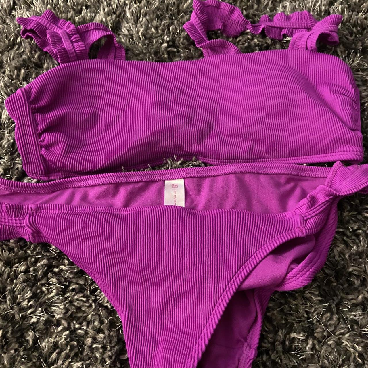 No Boundaries Womens Purple Swimsuit One Piece Depop