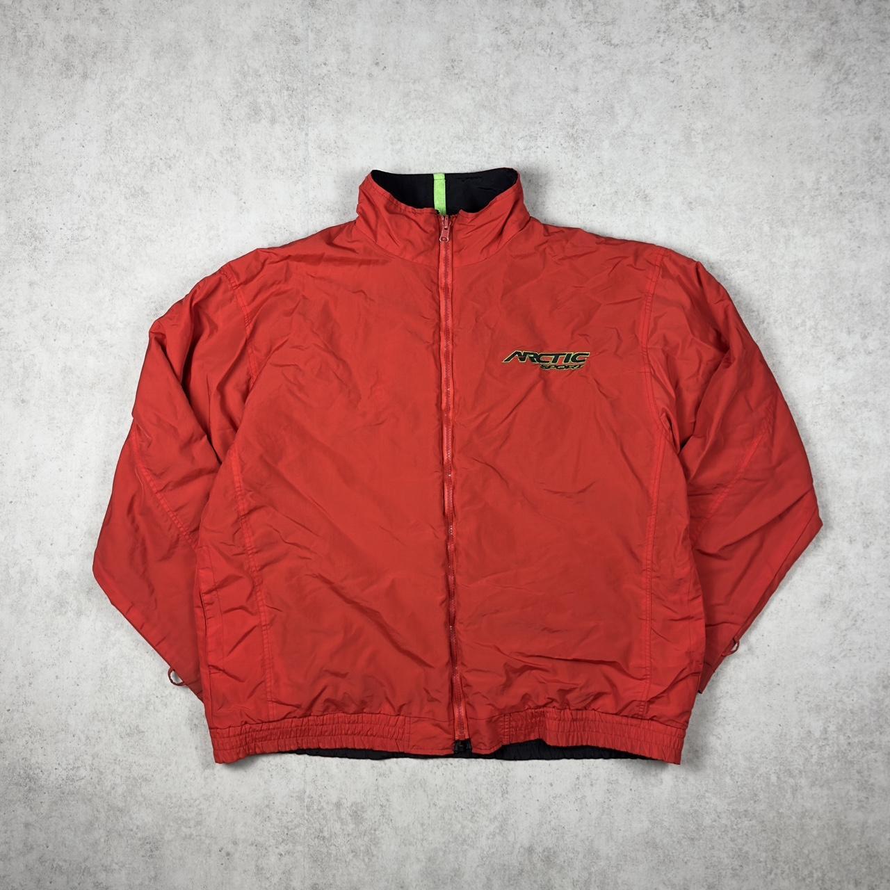 ARTIC SPORT REVERSE JACKET BLACK-RED 📌I honestly... - Depop