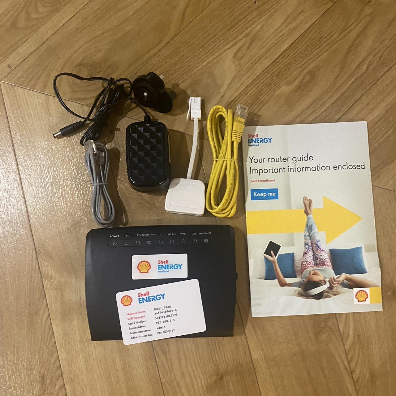 #router #broadband #wifi #connection #shell Brand... - Depop
