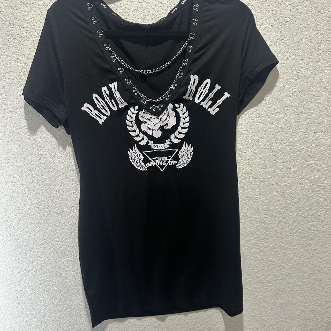 Rock and Roll T shirt dress - Depop