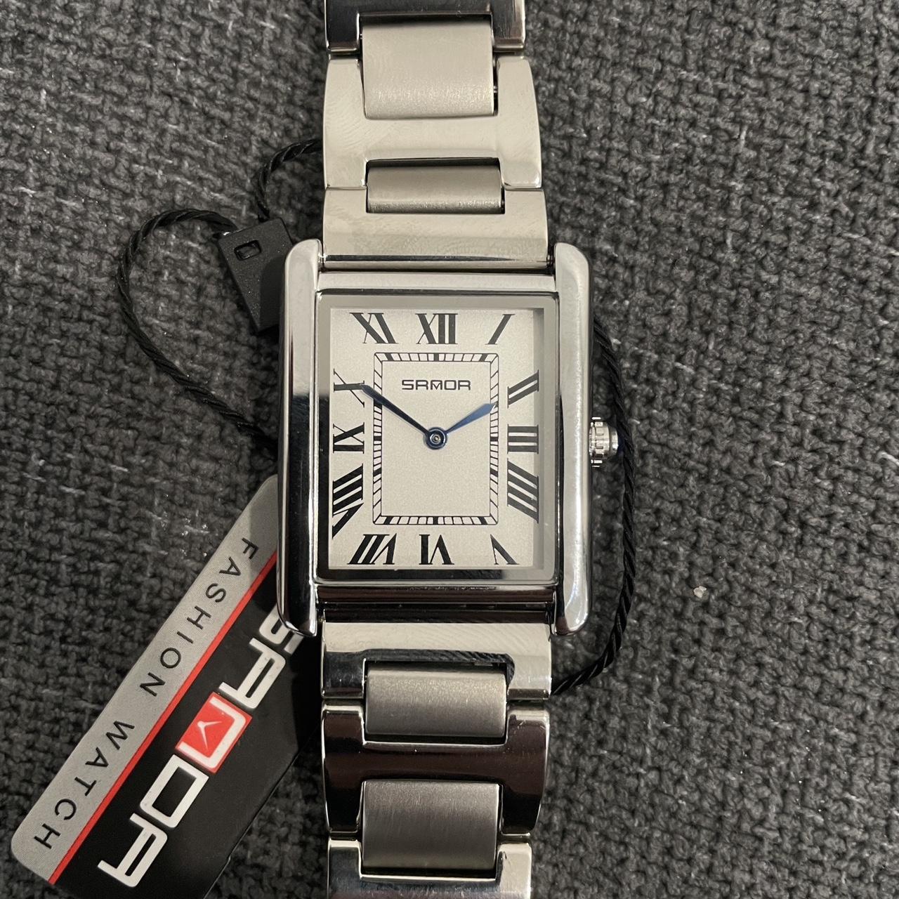 Tank style watch “cartier tank style” Dial length:... - Depop
