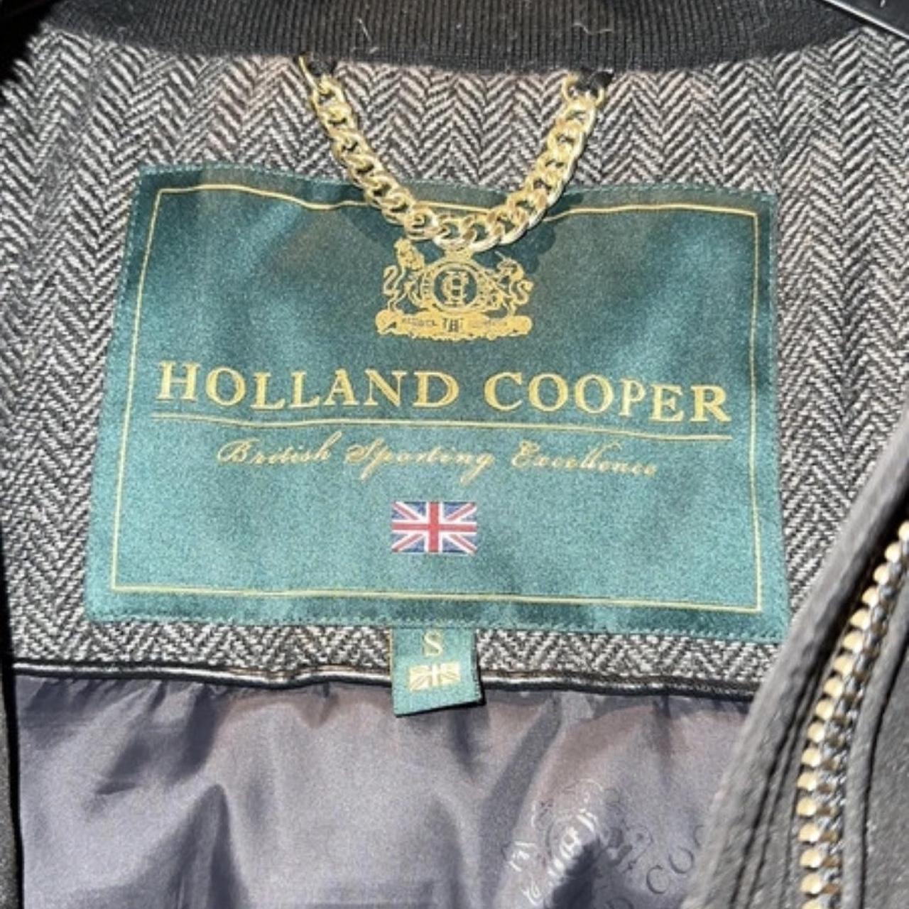 Holland cooper black winter coat. Worn twice. Slight... - Depop