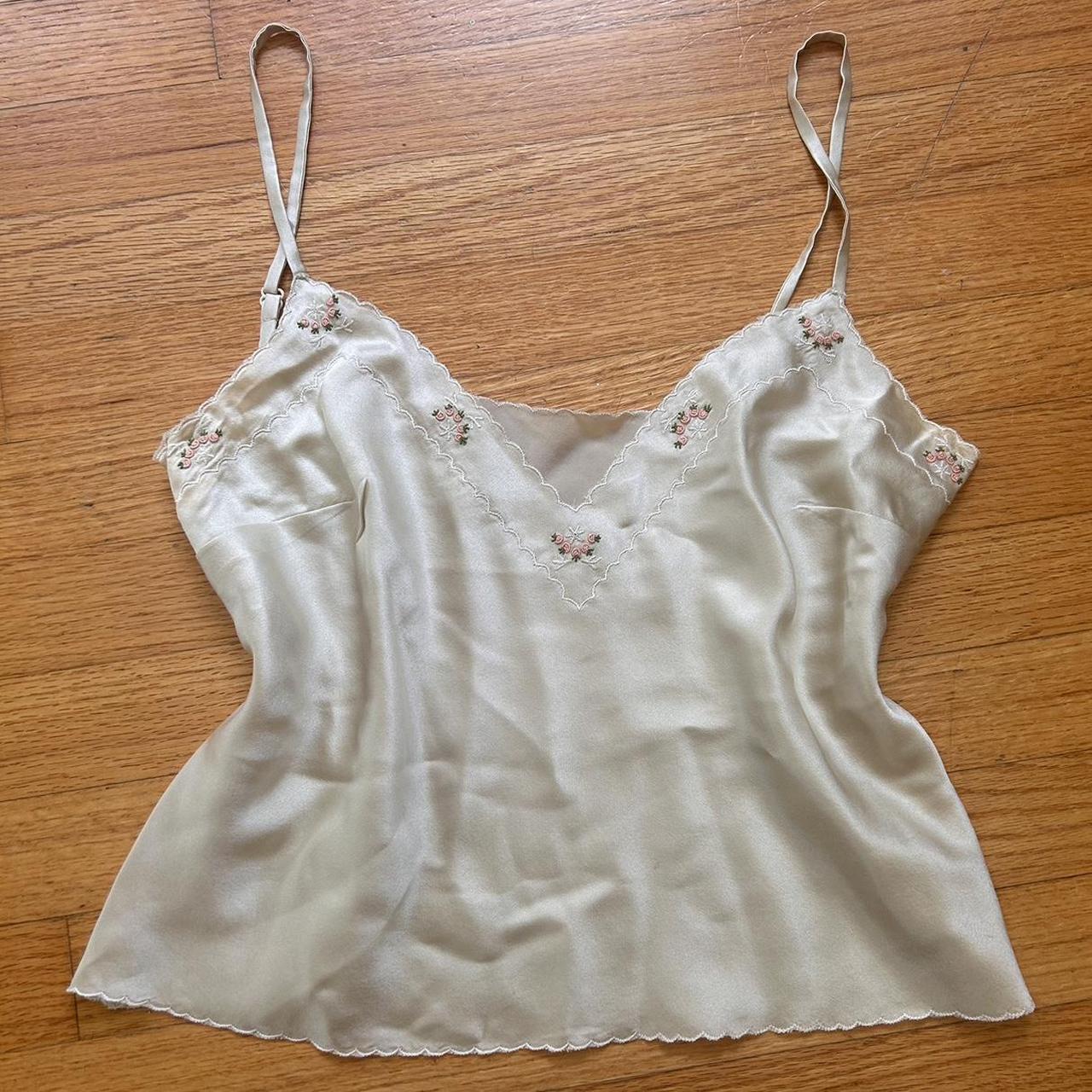 Dôen delicates Effie cami in oyster A beautiful... | Depop