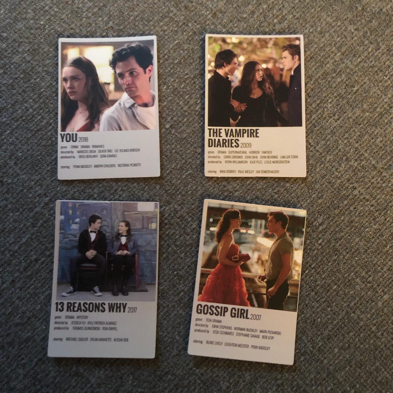 Tv show poster sticker bundle! 4 stickers in... - Depop