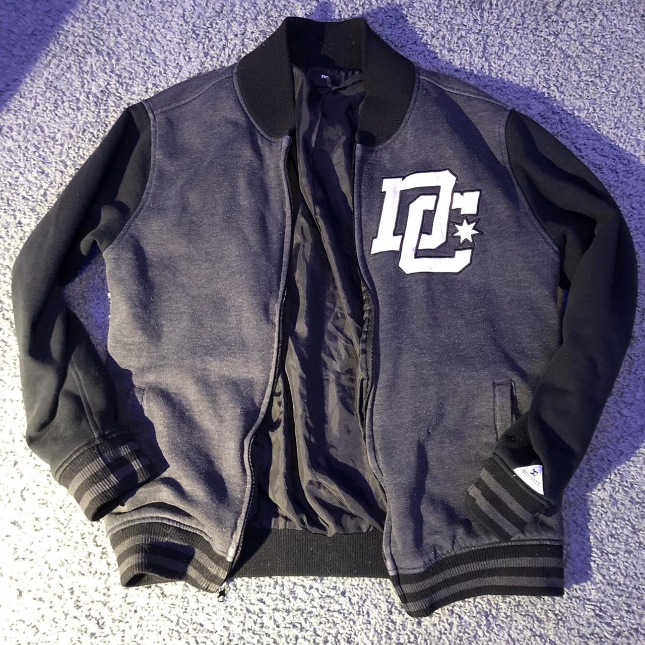dc shoes varsity jacket thrifted this but didn’t... - Depop