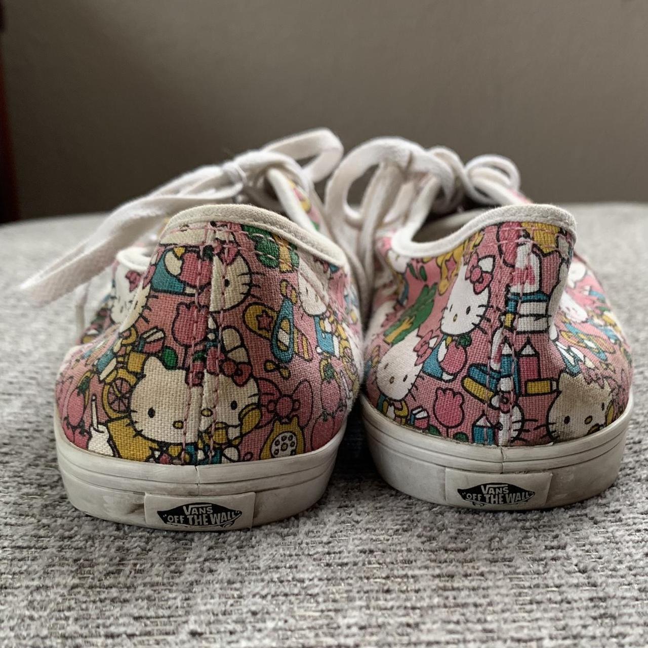 🍡๑ sanrio hello kitty vans shoes ๑🍡 men’s size 5 |... - Depop