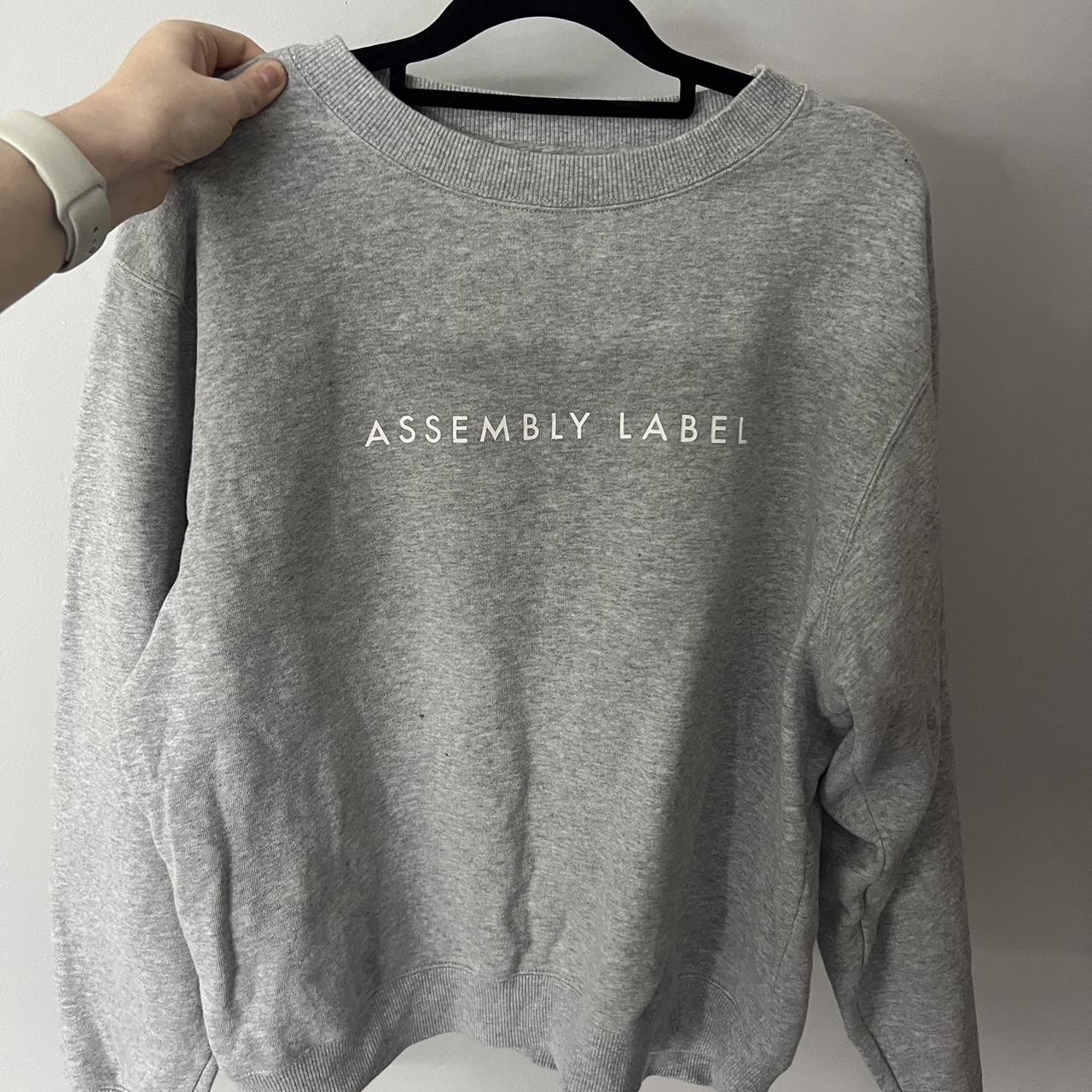 Grey Assembly Label Crew - woman’s size 8 worn a... - Depop