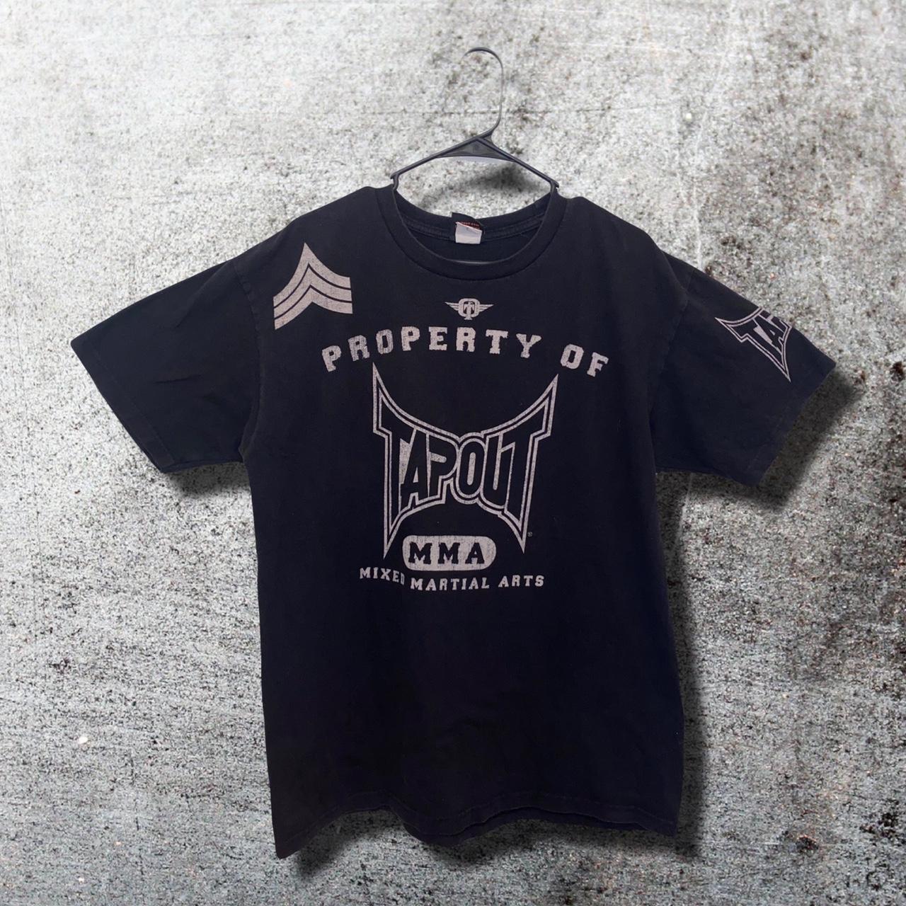 Vintage y2k Tapout mma tshirt ⚡️Size... - Depop