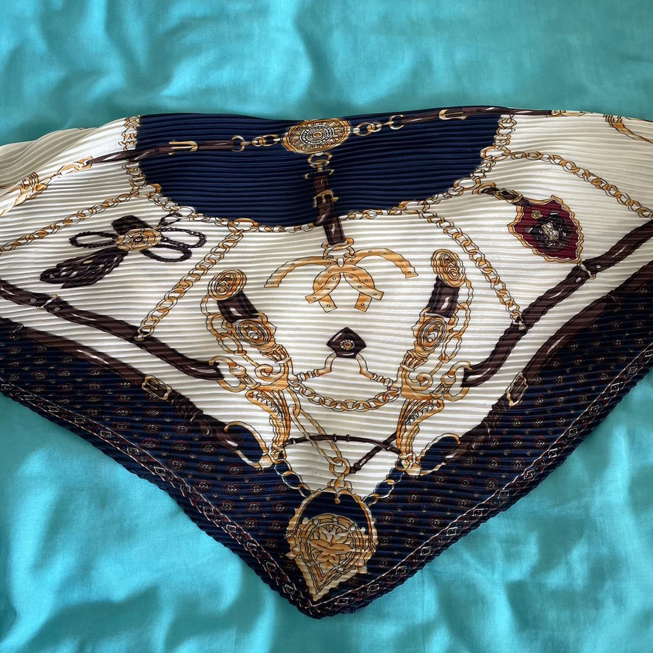 Tie back scarf top. Can be used as a bandeau top,... - Depop