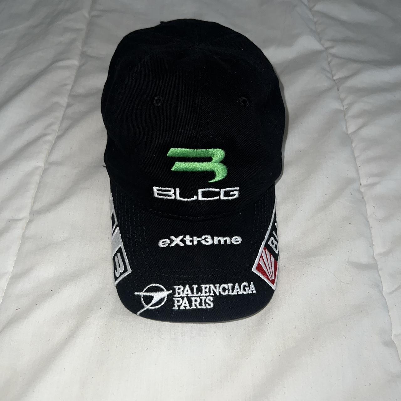 Balenciaga racing gamer hat Pre owned Adjustable... - Depop