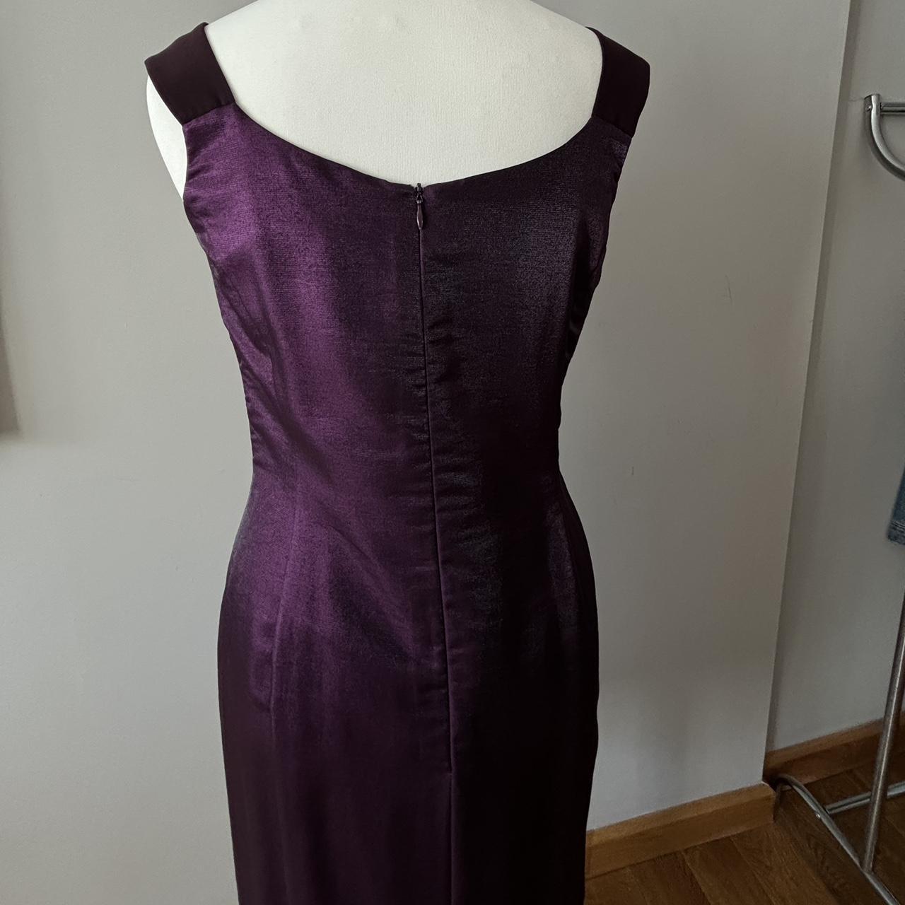 Deep purple dress, gorgeous colour, in very good... - Depop