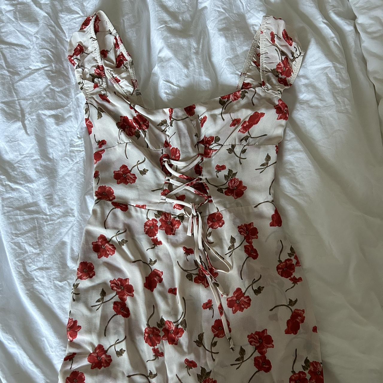 Reformation Dress, JESS MINI DRESS JUBILEE PRINT... - Depop